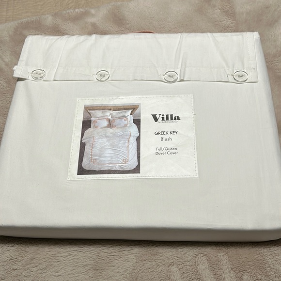 villa by Noble Excellence | Bedding | New Duvet Cover Fullqueen Greek ...